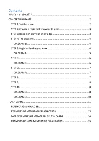 A Step By Step Guide To Creating More Effective Revision Tools | DOCX ...