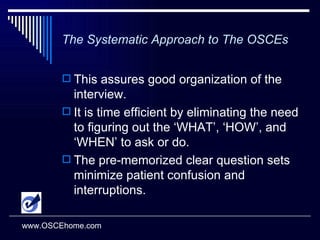 A Step By Step Guide To Mastering The OSCEs | PPS