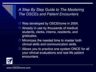A Step By Step Guide To Mastering The OSCEs | PPS