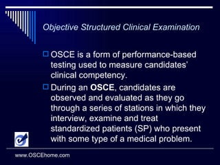 A Step By Step Guide To Mastering The OSCEs | PPS
