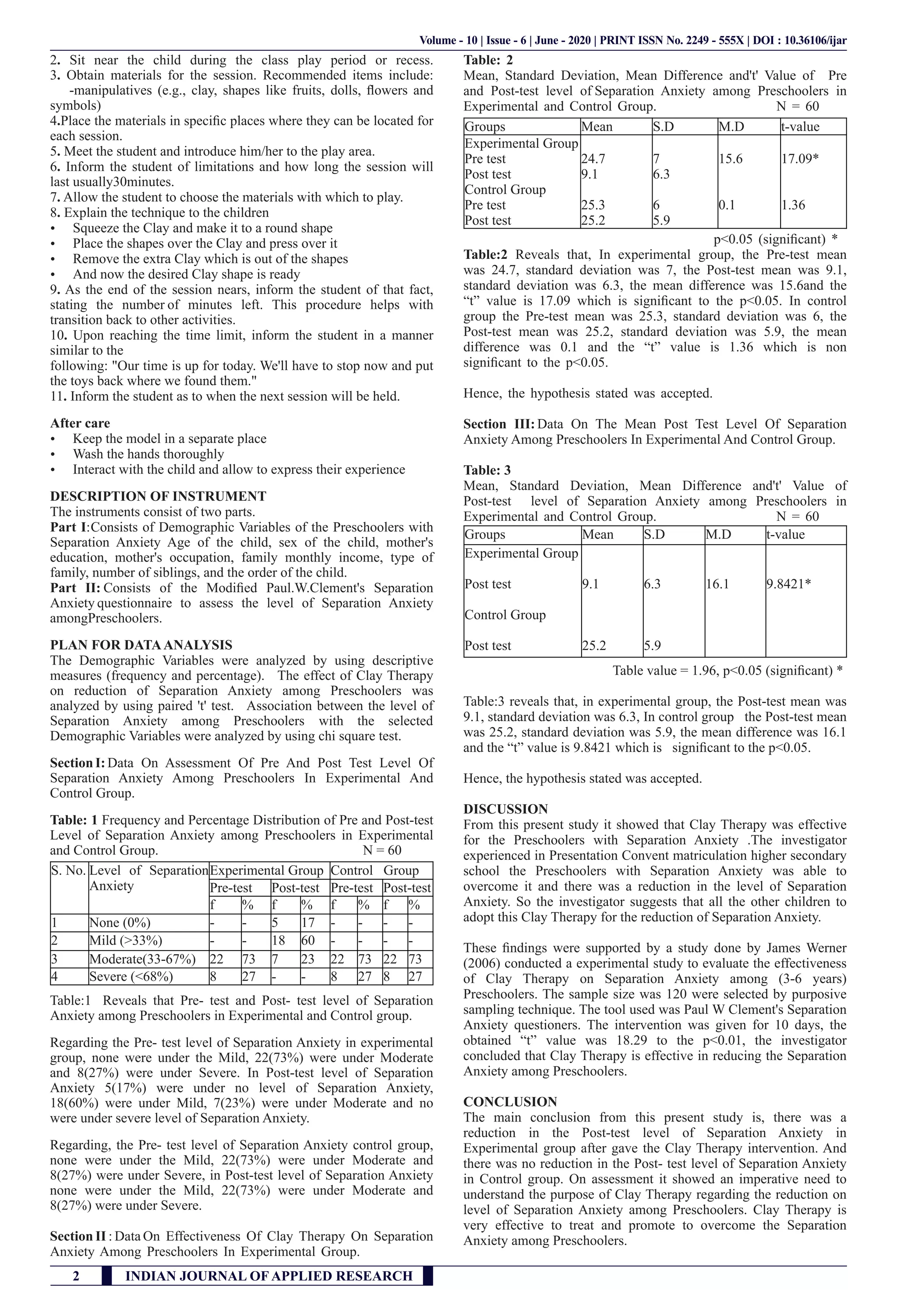 A study-to-evaluate-the-effectiveness-of-clay-therapy-on-separation ...
