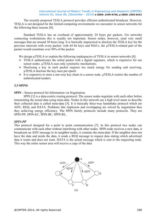 A-SURVEY SECURITY PROTOCOL FOR WIRELESS SENSOR NETWORK | PDF