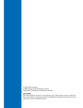 A S W O T Analysis Of The Cambodian Economy.Pdf