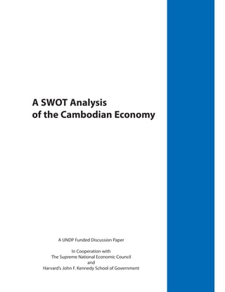 A S W O T Analysis Of The Cambodian Economy.Pdf