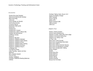 A T T I C Inventory 2007 | PDF