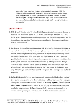 Exemplary Damages Article | PDF