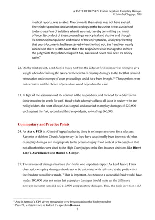 Exemplary Damages Article | PPTX