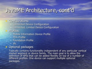 A Taste of Java ME | PPT