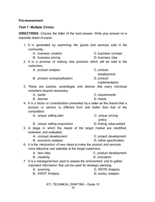 LM Technical Drafting (NCII) K12 | PDF