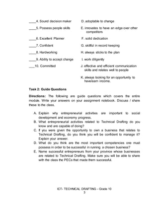 LM Technical Drafting (NCII) K12 | PDF