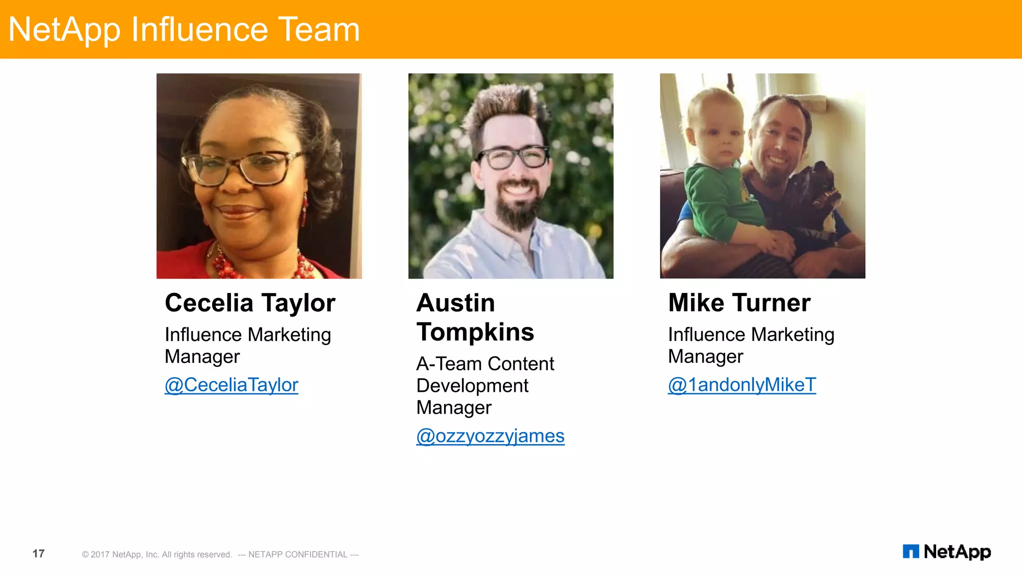 Meet the NetApp A-Team | PPT