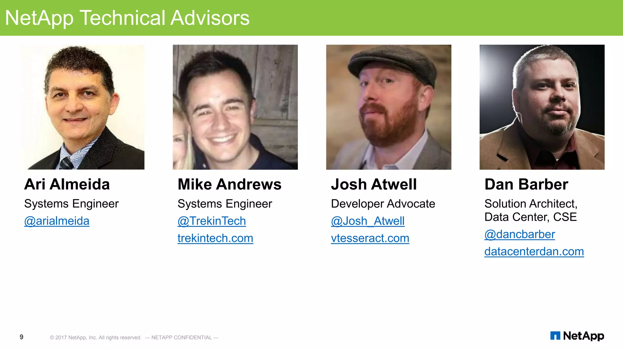 Meet the NetApp A-Team | PPT