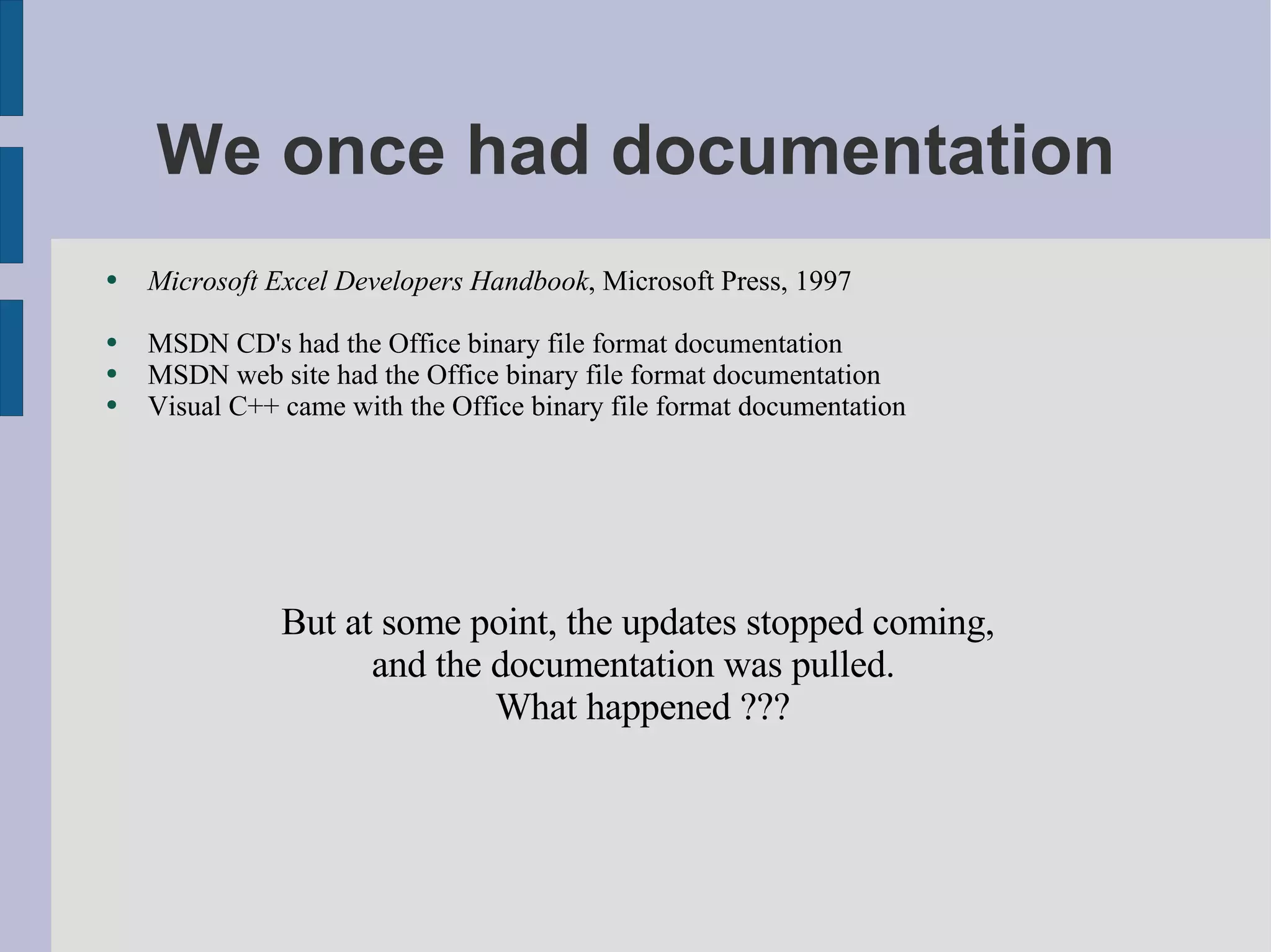A Technical Comparison: ISO/IEC 26300 vs Microsoft Office Open XML | ODP