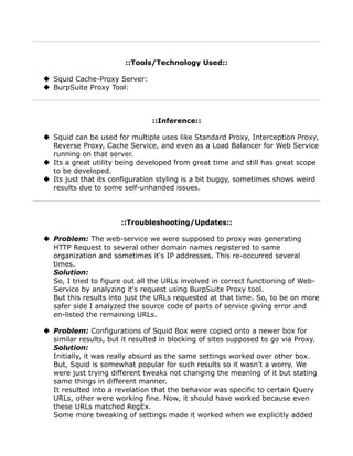 Squid for Load-Balancing & Cache-Proxy ~ A techXpress Guide | PDF