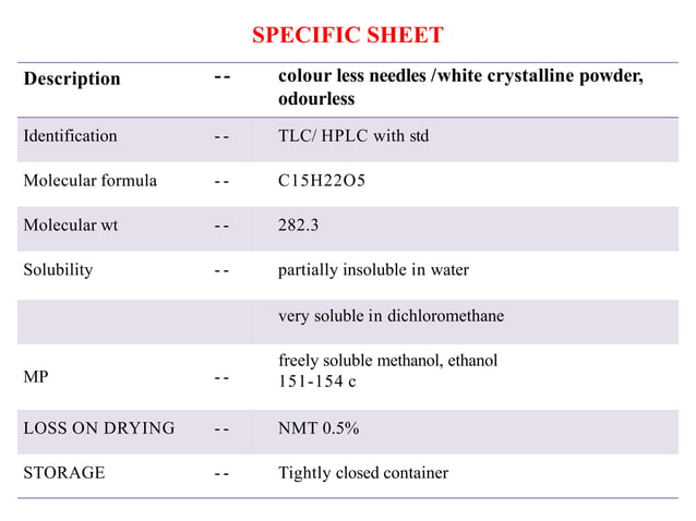 Isolation, Identification and Analysis of Phytoconstituents Terpenoids ...