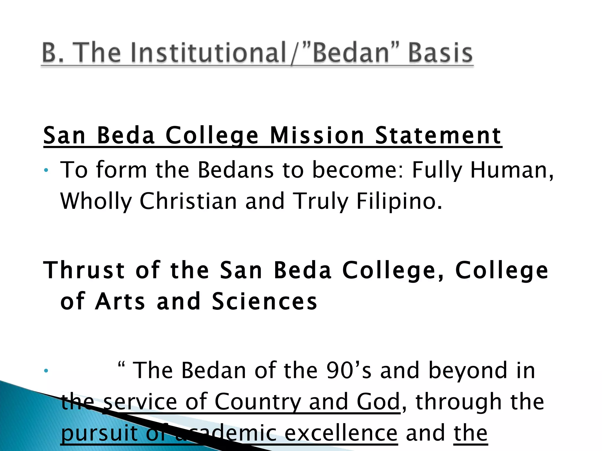 A. the national service training program | PPT