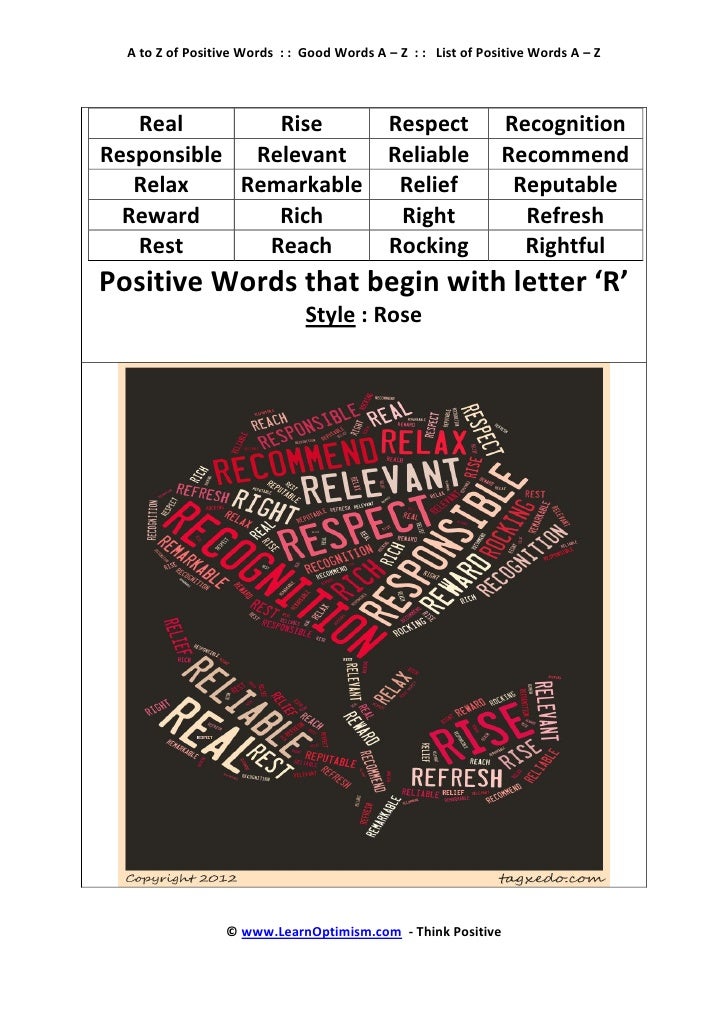 A To Z Of Positive Words EBook a-to-z-of-positive-words-ebook