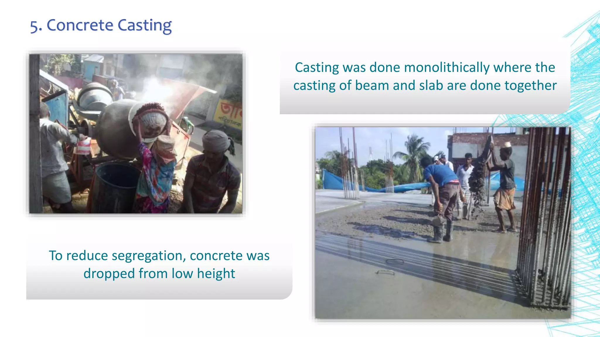 Presentation on construction process and Classification of slab | PPTX