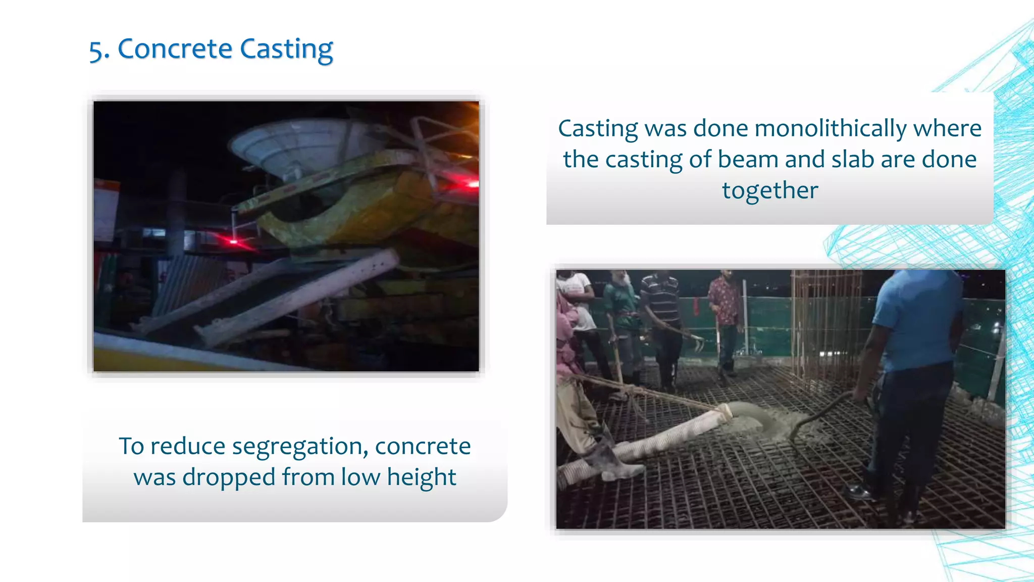 Presentation on construction process and Classification of slab | PPTX