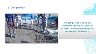 Presentation on construction process and Classification of slab | PPTX