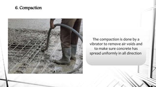 Presentation on construction process and Classification of slab | PPTX