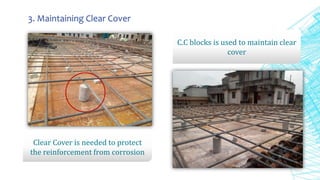 Presentation on construction process and Classification of slab | PPTX