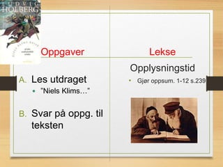 A undervisning opplysningstiden | PPTX