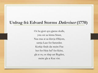 A undervisning opplysningstiden | PPT