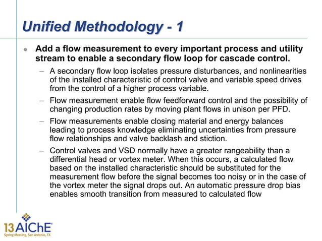 A Unified PID Control Methodology to Meet Plant Objectives | PPT