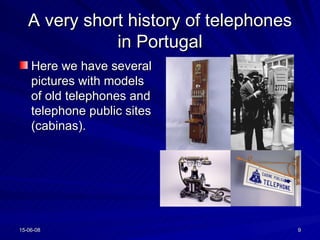 A Very Short History Of Telephones In Portugal (2) | PPT