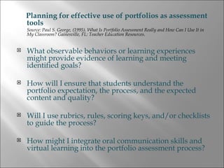 Student Centered Assessment | PPT