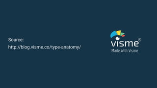 A Visual Guide to the Anatomy of Typography | PDF