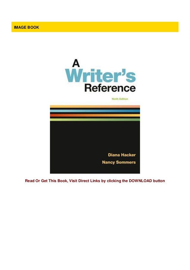 A Writer's Reference 10th Edition Pdf