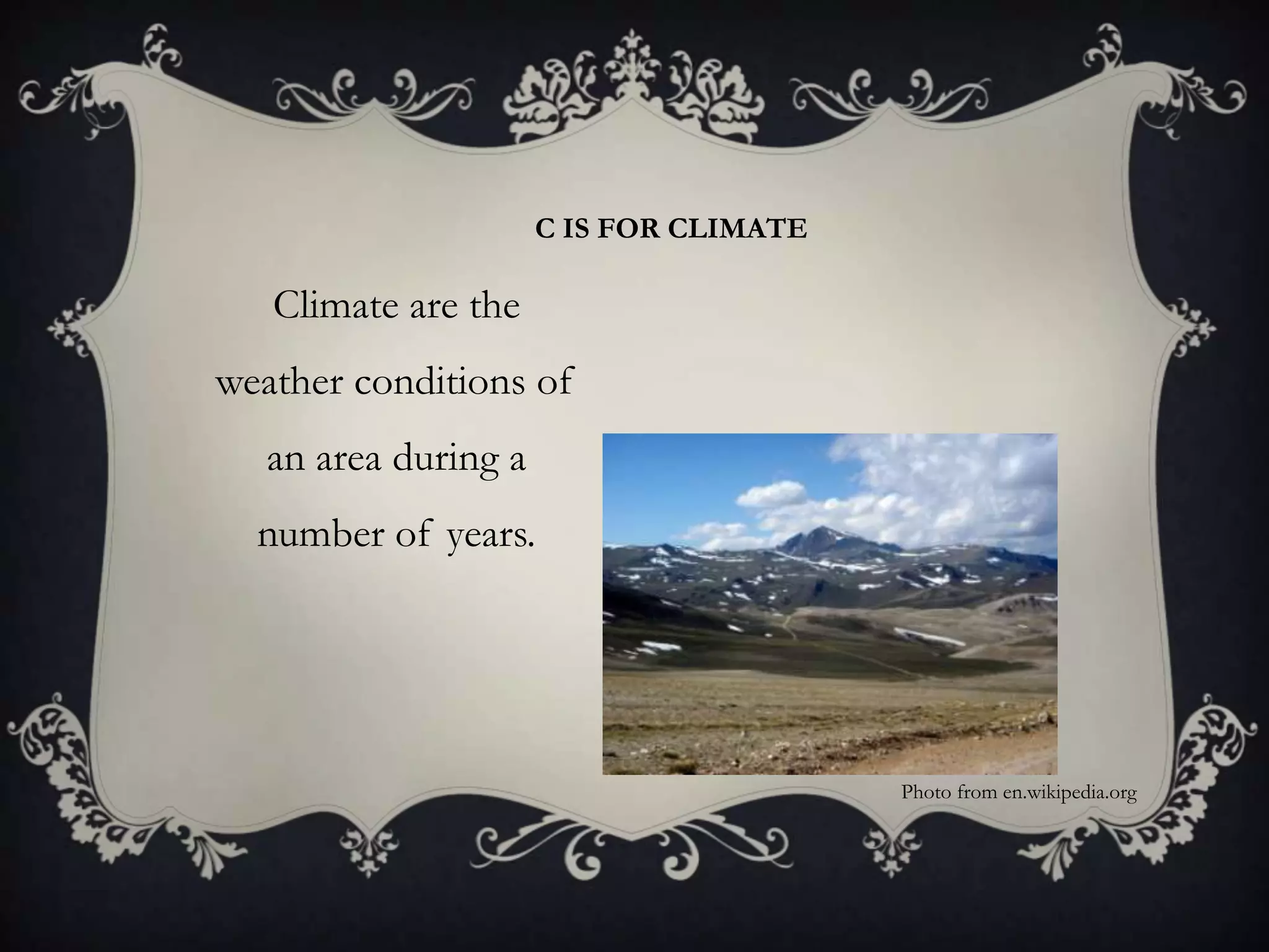 A-Z Geography Terms | PPTX