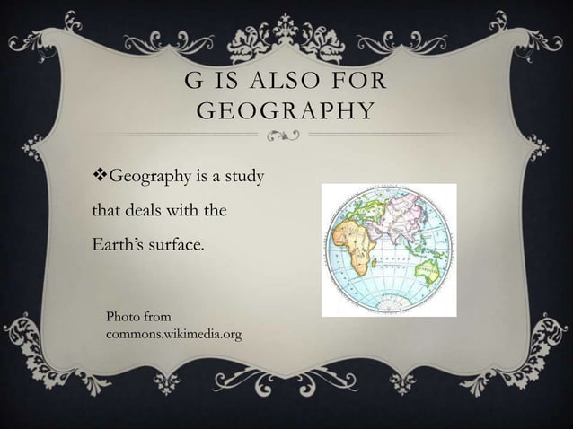 A-Z Geography Terms | PPTX | Geography | Science