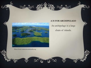 A-Z Geography Terms | PPTX