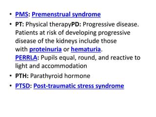 A -z medical abbrevations of anatomy | PPTX | Lung and Respiratory ...
