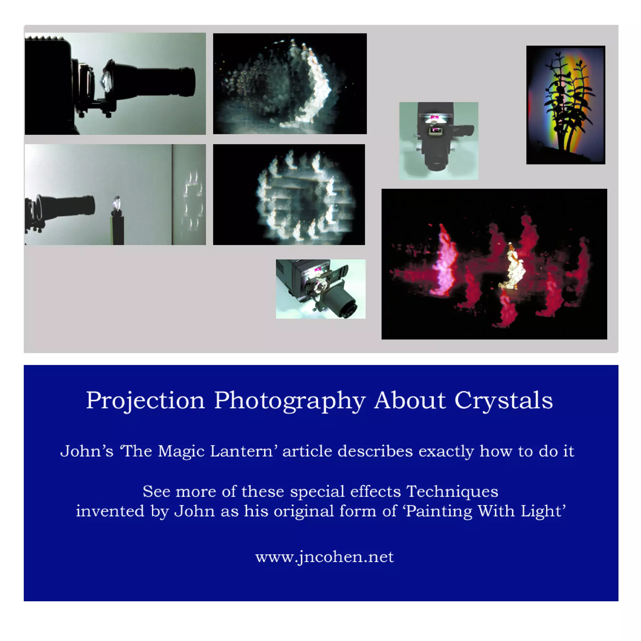 PROJECTION PHOTOGRAPHY & CRYSTALS WITH FILM | PDF