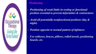 Occupational Therapy Management of Reduced Strength | PPTX