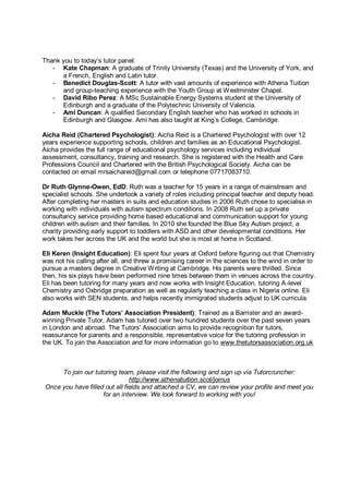 Teaching Outside the Classroom handout | PDF