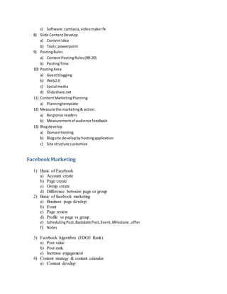 Digital Marketing | PDF