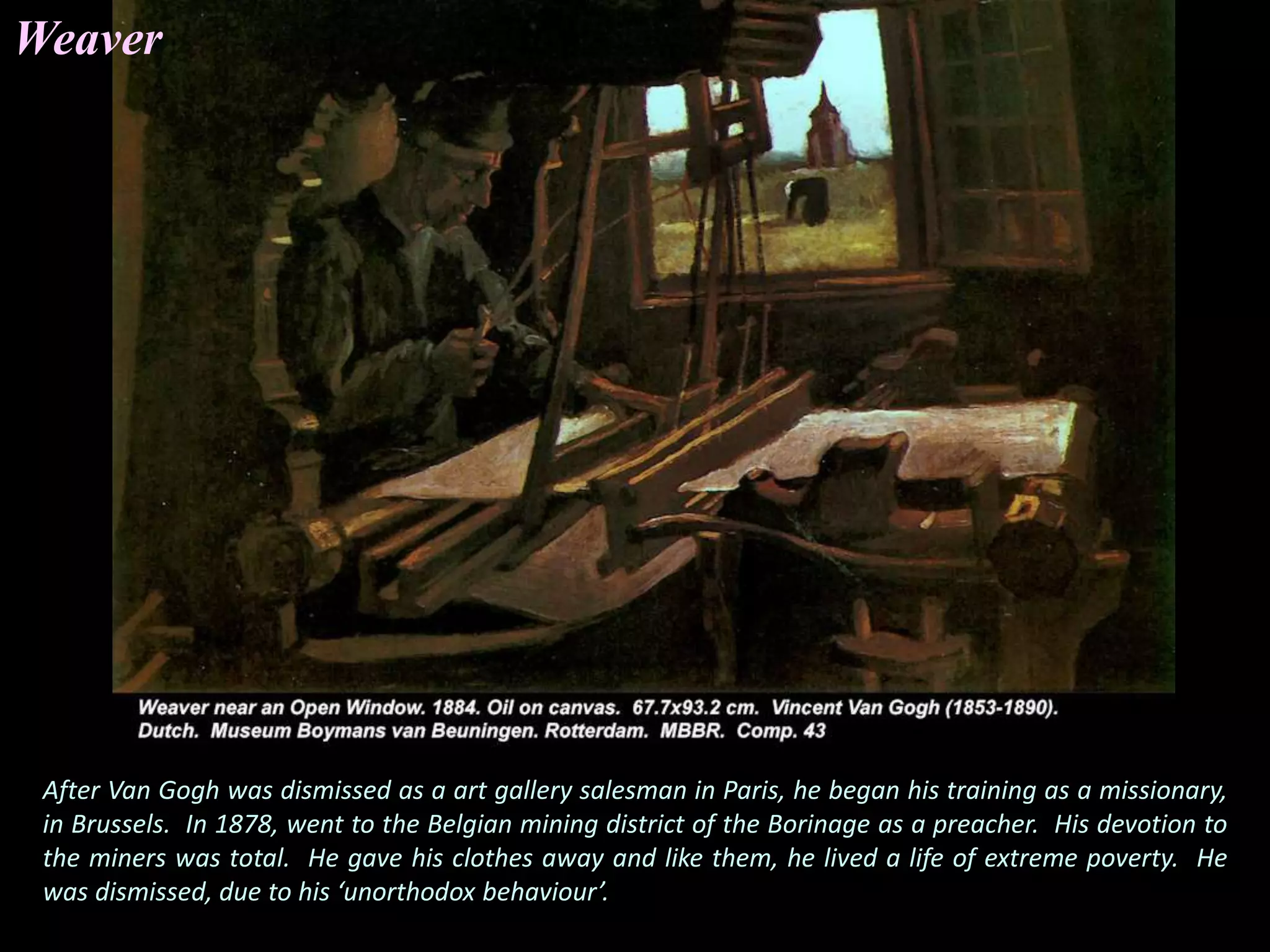 Vincent Van Gogh -The Darkness in my Soul | PPSX | Painting | Arts and ...