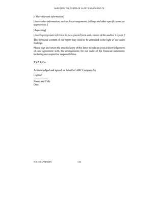 A009 2010-iaasb-handbook-isa-210 | PDF