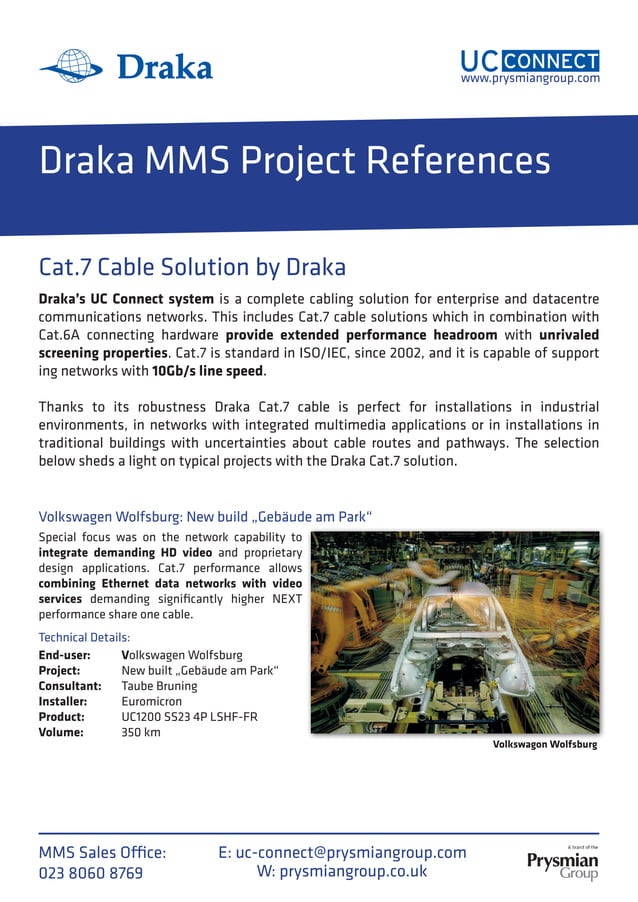 MMS Cat7 Global | PDF