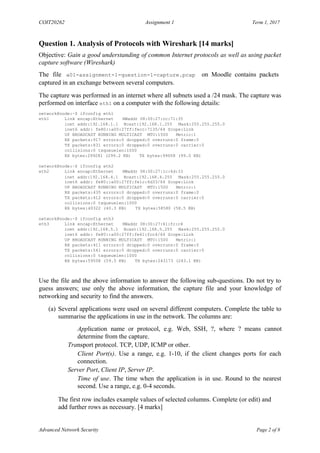 A01 assignment-1 | PDF