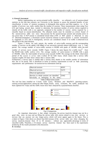 Analysis of service-oriented traffic classification with imperfect traffic classification ...