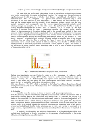 Analysis of service-oriented traffic classification with imperfect traffic classification ...