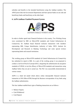 PROJECT REPORT NPCI by Ravi Kiran | PDF