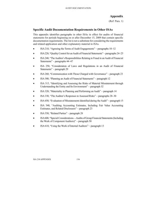 A011 2010-iaasb-handbook-isa-230 | PDF