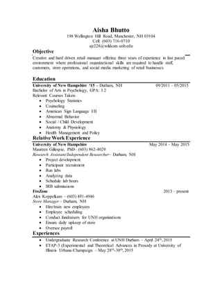 Resume | PDF